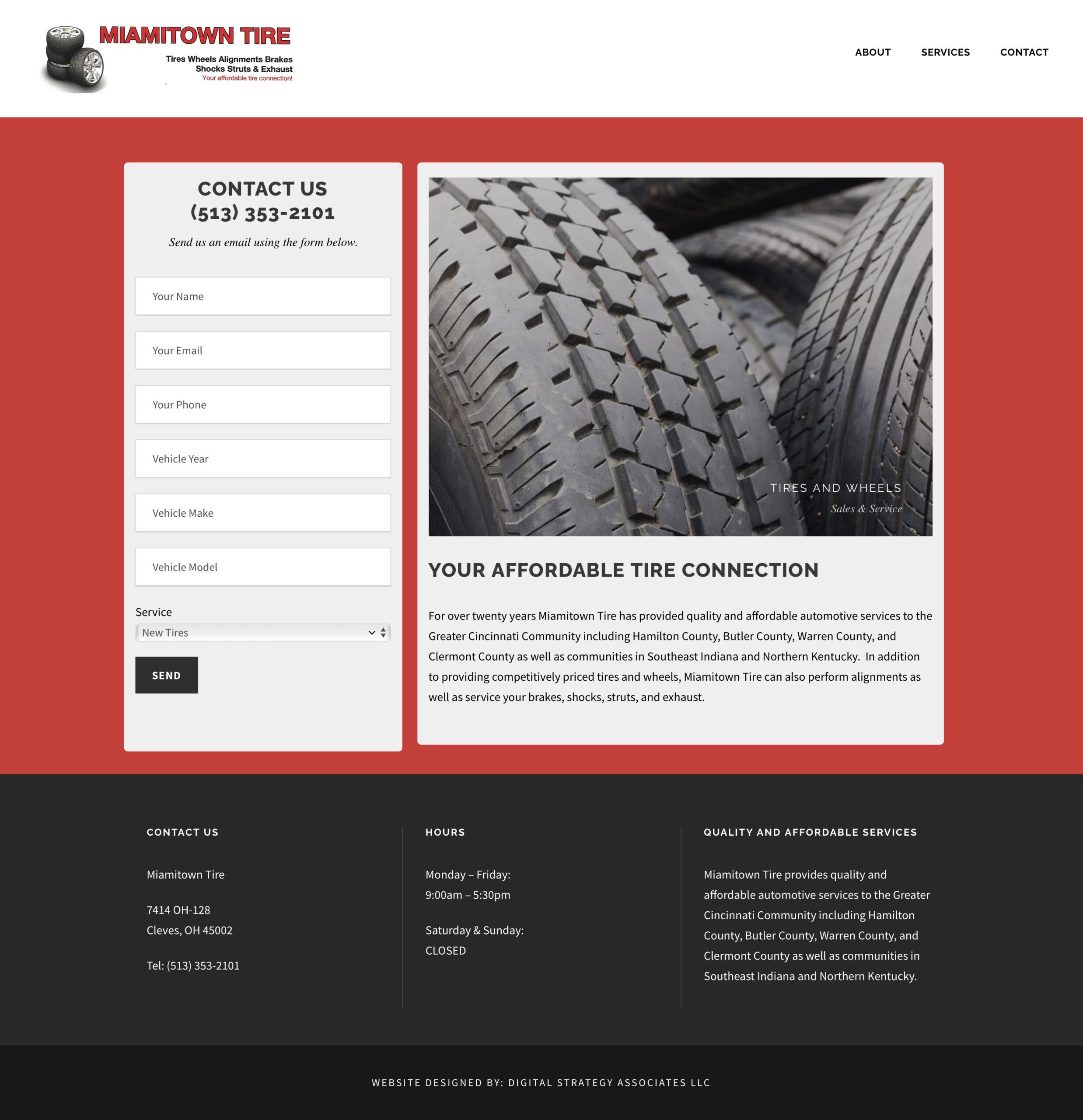 Miamitown Tire – Digital Strategy Associates LLC